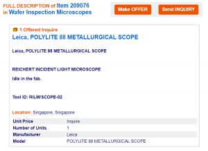 KLA SP2 - 半导体二手设备交易平台